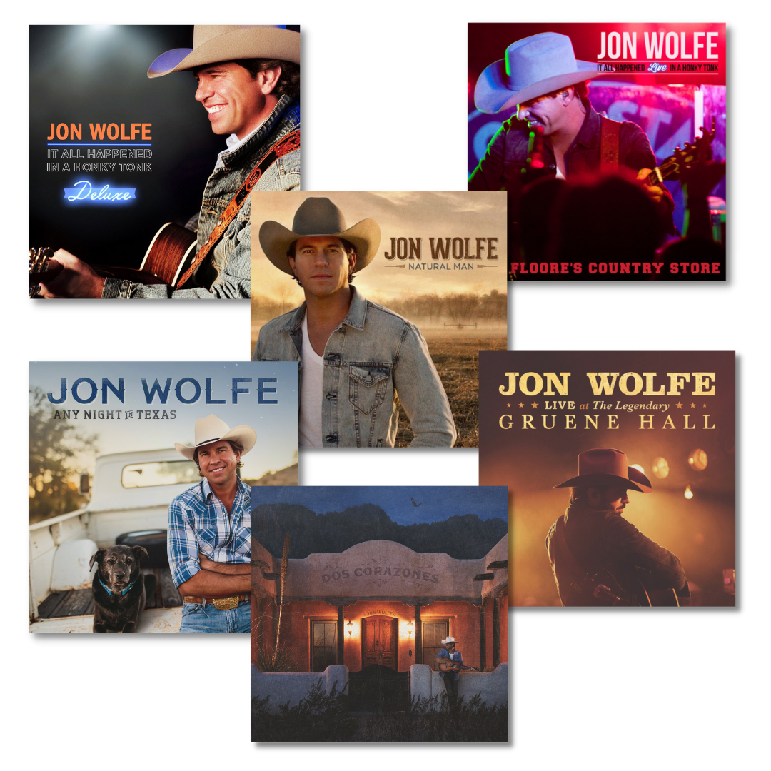 Jon Wolfe 6 Pack CD Bundle – Jon Wolfe Country